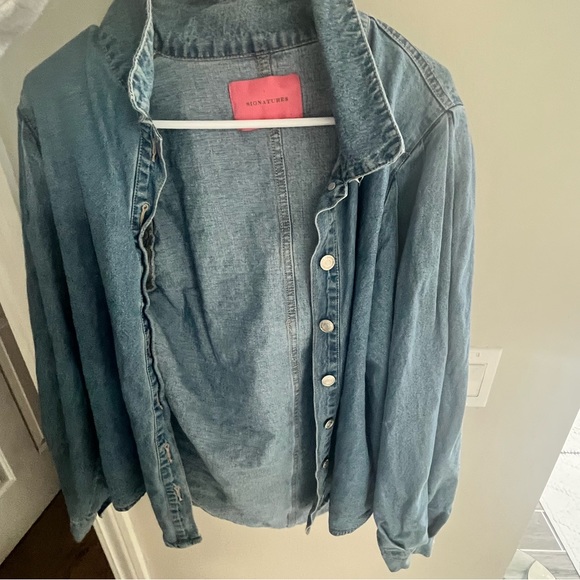 Signature8 | Jackets & Coats | Signature8 Nashville Inspired Denim Button Down | Poshmark